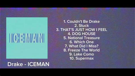 Drake Iceman Full Album [27 28]