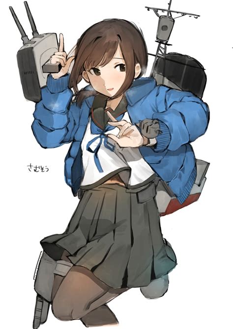 Fubuki And Fubuki Kai Ni Kantai Collection Drawn By Shishamodomado