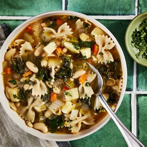 Kale White Bean And Pasta Soup Recipe White Bean Pasta Soup Bean