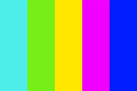 Neon Colors Color Palette