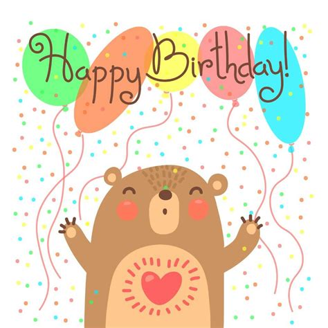Cute Birthday Cards Free Greetings Island