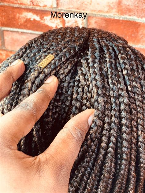 Braided Wigs Synthetic Wig Lace Front Wig Micro Braid Wig African A Anka