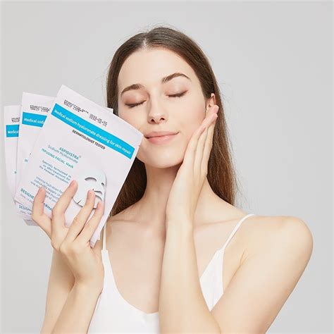 Medical Sodium Hyaluronate Skin Repair Dressing Hyaluronic Acid Sheep