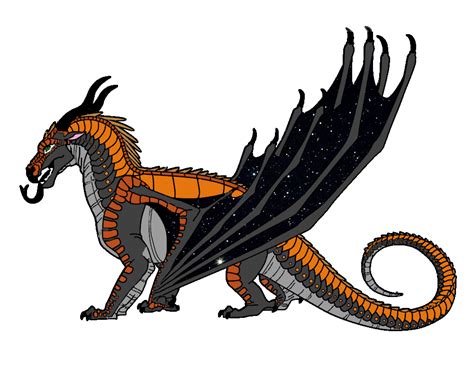 My Skywingnightwing Hybrid Oc Dawnbringer Dawn Rwingsoffire