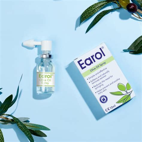 Earol® Case Olive Oil Spray Natural Ear Wax Softener