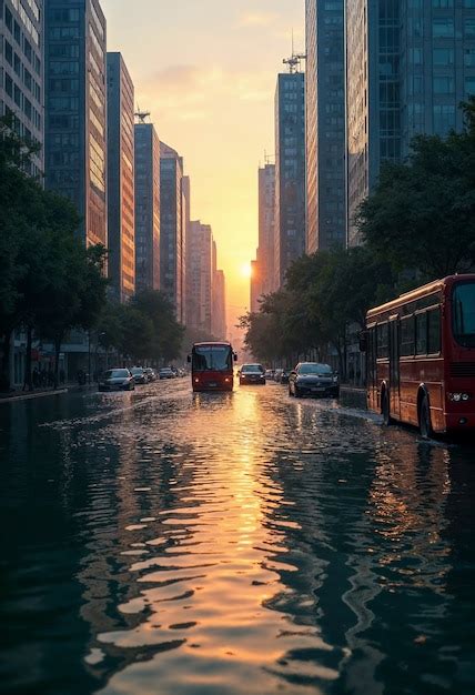 Natural Disaster Landscape Ai Generated Image