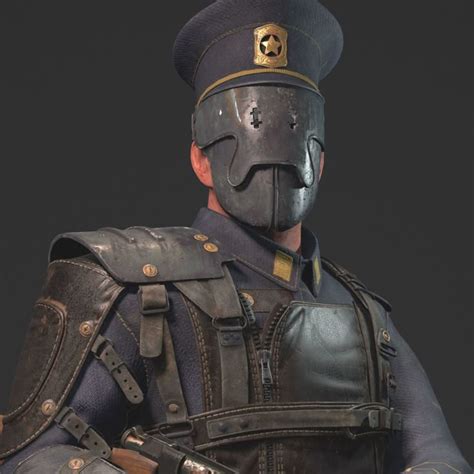 Dieselpunk Armor Steampunk Police Dieselpunk Police Arte Steampunk