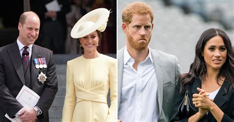 Tensions Rise Between Prince William Kate Harry Meghan Markle