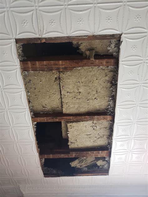 Carpentry Backing Substrate For Tin Ceiling Tile Home Improvement