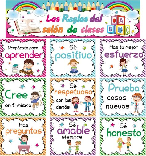 Reglas Del Salón De Clases De La Escuela Secundaria