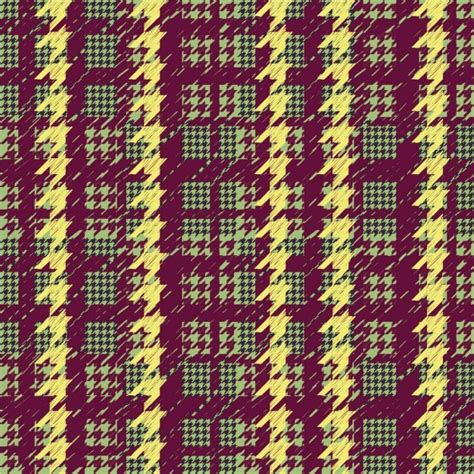 Free Vector Colored Houndstooth Pattern