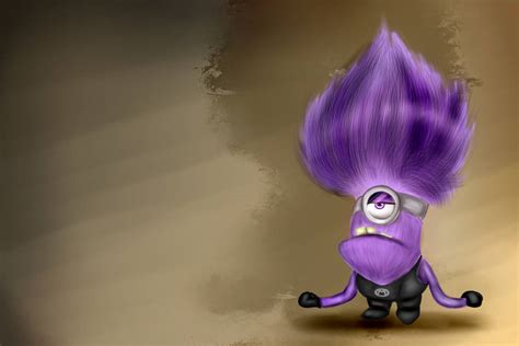 Mischievous Minion In Action Despicable Me Wallpaper Wallpapersok