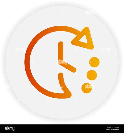 24 Hours Outline Icon With Gradient Color Suitable For Ecommerce