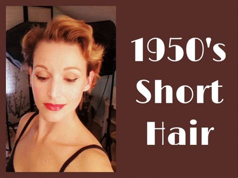 Easy 1950s Hairstyles For Short Hair