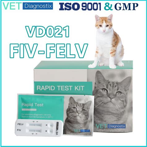 Fiv Felv Test Feline Leukemia Cat Hiv Combo Rapid Test Feline Test