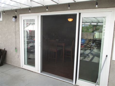 Single Over Double Door Retractable Screen Doors Orange County Home