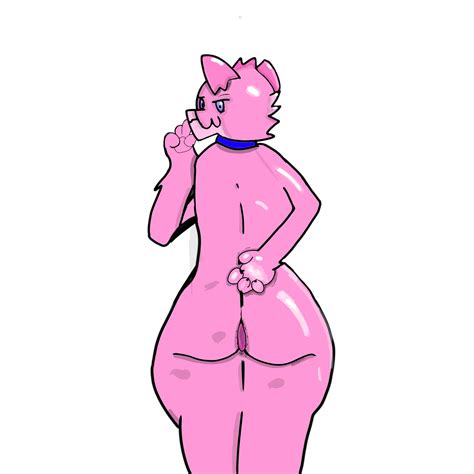 Rule 34 Anthro Butt Collar Female Femboy Hi Res Male Malefemale Pink