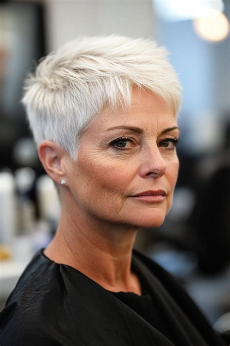 25 Flattering Pixie Haircut Ideas For Older Women Laylashine
