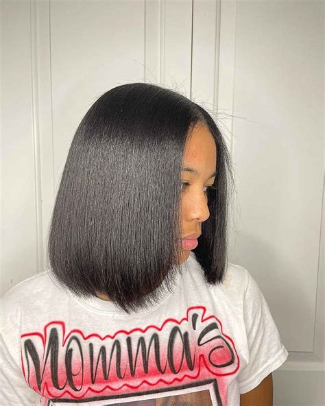 Shoulder Length Straight Hairstyles Black Women 10 Simple Quick And