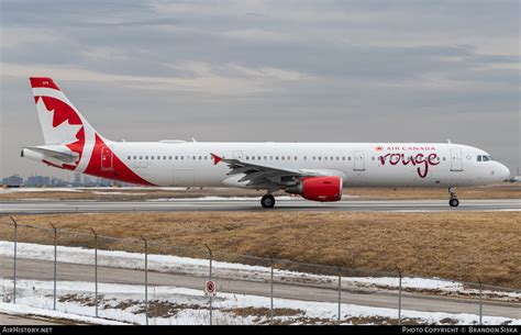 Aircraft Photo Of C Fyxf Airbus A321 211 Air Canada Rouge