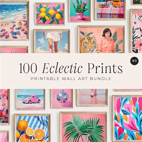 Eclectic Wall Art Etsy