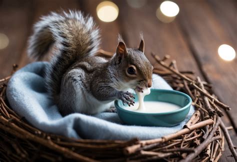 Does A 6 Week Old Squirrel Need Milk Understanding Their Nutritional