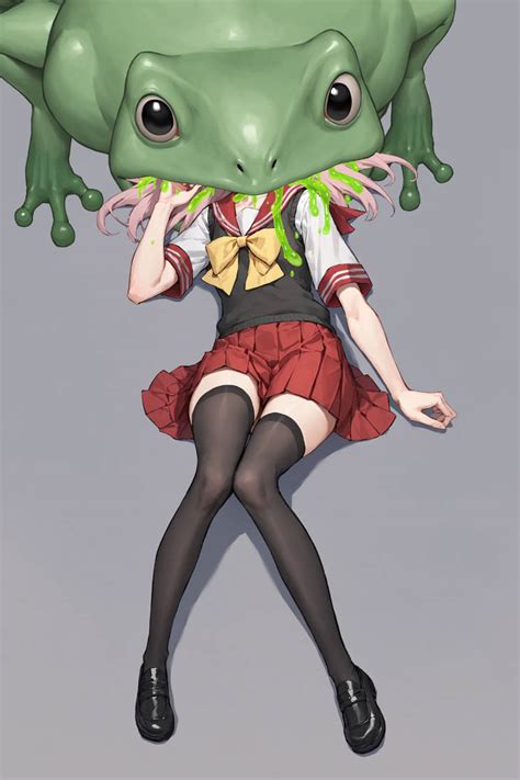 Sajuna Inui Frog Vore 2 By Qweraea On Deviantart
