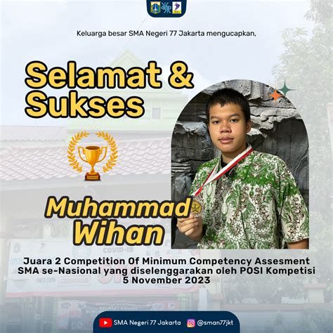 Juara 2 Competition Of Minimum Competency Assesment Sma Se Nasional