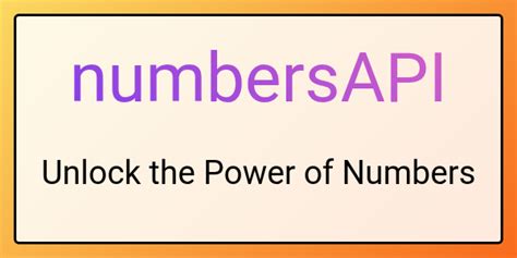 Numbersapi Api Details