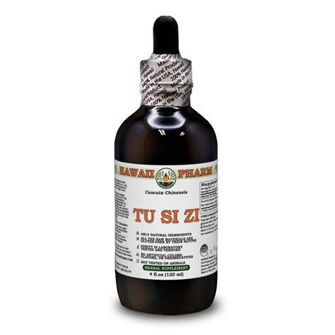 Tu Si Zi Liquid Extract Dried Seed Cuscuta Chinensis Alcohol Free