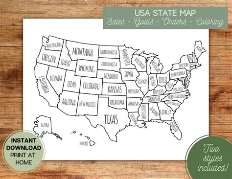 Free Printable Usa Map Download High Quality Printable Map Today