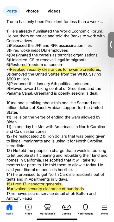 Heres A List Of Things Someone Compiled Together Who Claims Are The Good Things 💩 Has Done