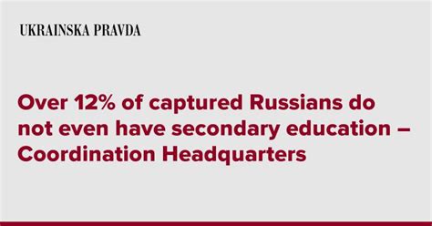 Richard Ryan Mhs Mba Rhit On Linkedin Over 12 Of Captured Russians