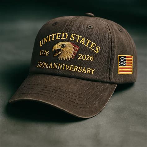 250 Years Flag Hat Etsy