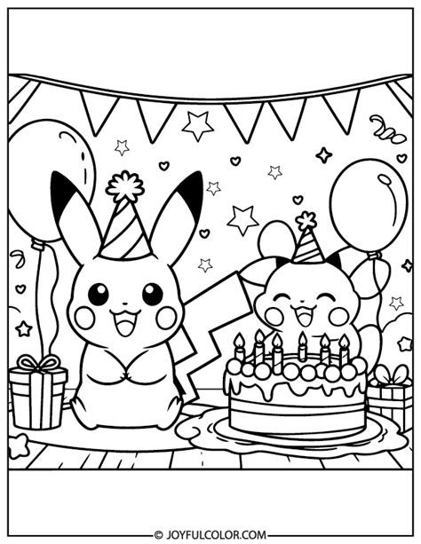 20 Pikachu Coloring Page Printable Pdf To Download And Enjoy