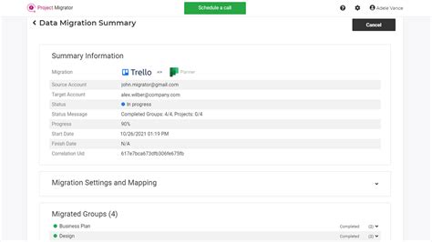 Fluentpro Project Migrator Trello Migration