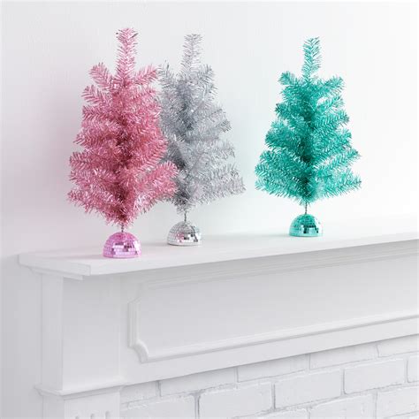 Mini Tinsel Christmas Tree Decor World Market