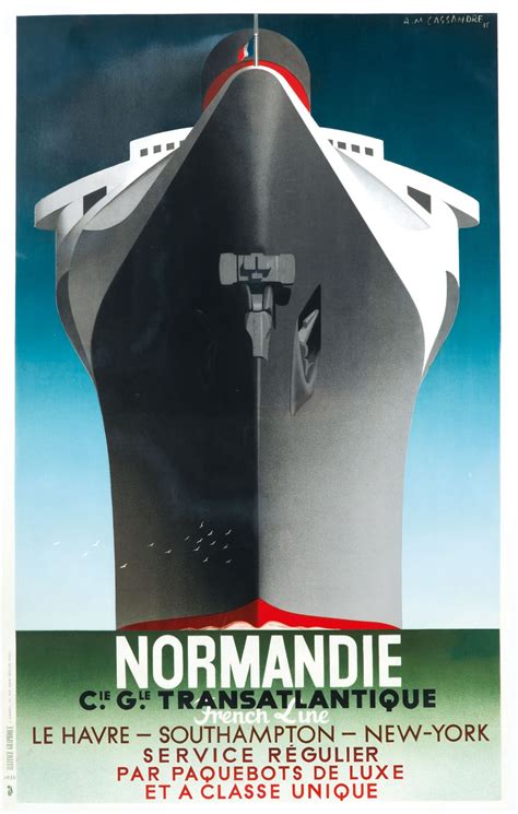 Am Cassandre Normandie 1935 Mutualart