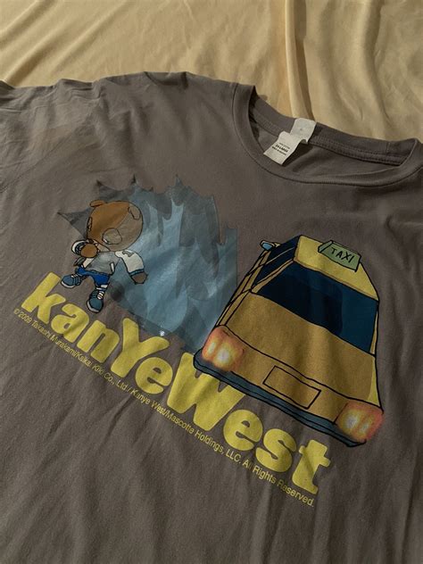 Kanye West 2004 Kanye West Vintage Graduation Taxi Splash Tee Shirt Xxl