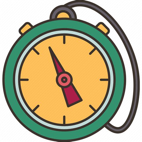 Stopwatch Timer Analog Clock Alarm Icon Download On Iconfinder