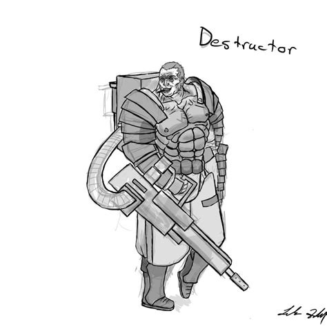 Destructor Wip By Thegreatberserker On Deviantart