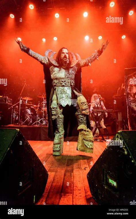 February 22 2017 Finnish Hard Rockheavy Metal Band Lordi Perfomed