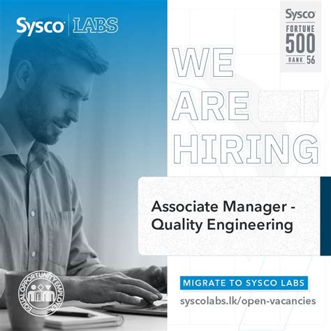 Sysco Labs Sri Lanka On Linkedin Were Looking For An Associate