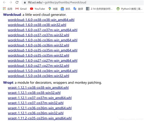 Python安装wordcloud库出错及其解决办法(使用命令行安装) 走看看 Python安装wordcloud库出错及其解决办法(使用命令行安装) 走看看