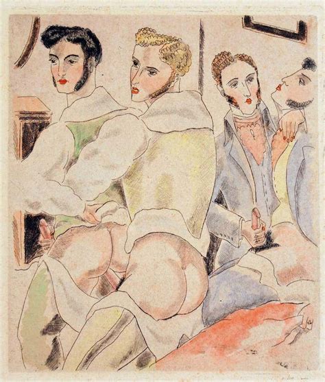 Chas Laborde Erotic Etching By Chas Laborde 1920s For Sale At