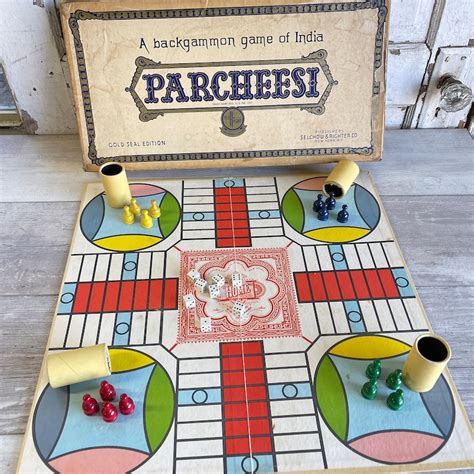Parcheesi Board Game Etsy