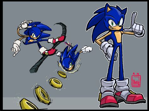 Sonic Redesign By Paroartz On Deviantart