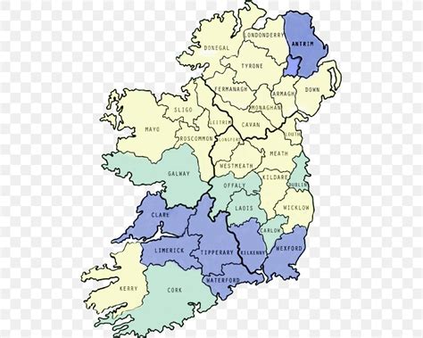 Political Map Counties