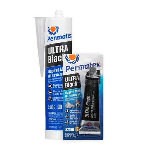 Permatex Ultra Black Rtv Silicone Gasket Maker