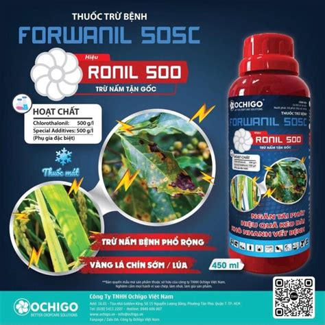 ThuỐc TrỪ BỆnh HiỆu Ronil 500 Ochigo Việt Nam